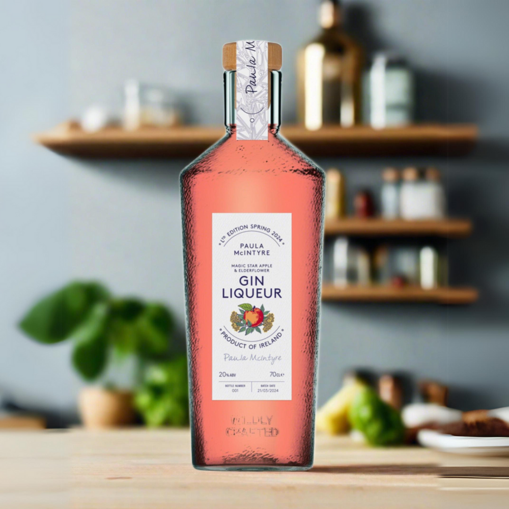 Paula McIntyre's Magic Star Apple & Elderflower Gin Liqueur – Basalt ...